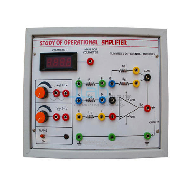 Operational Amplifier as Inverting and Non Inverting Amplifier India ...